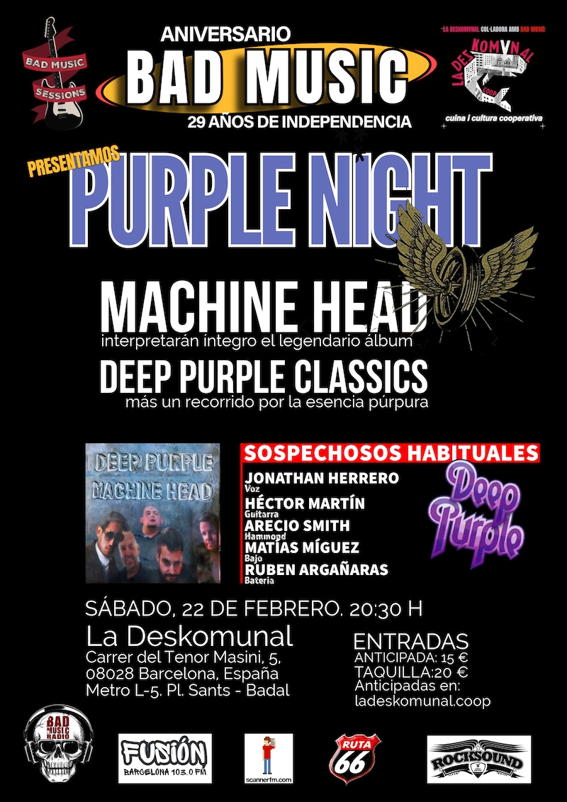 ANIVERSARIO DE BAD MUSIC RADIO – BAD MUSIC RADIO