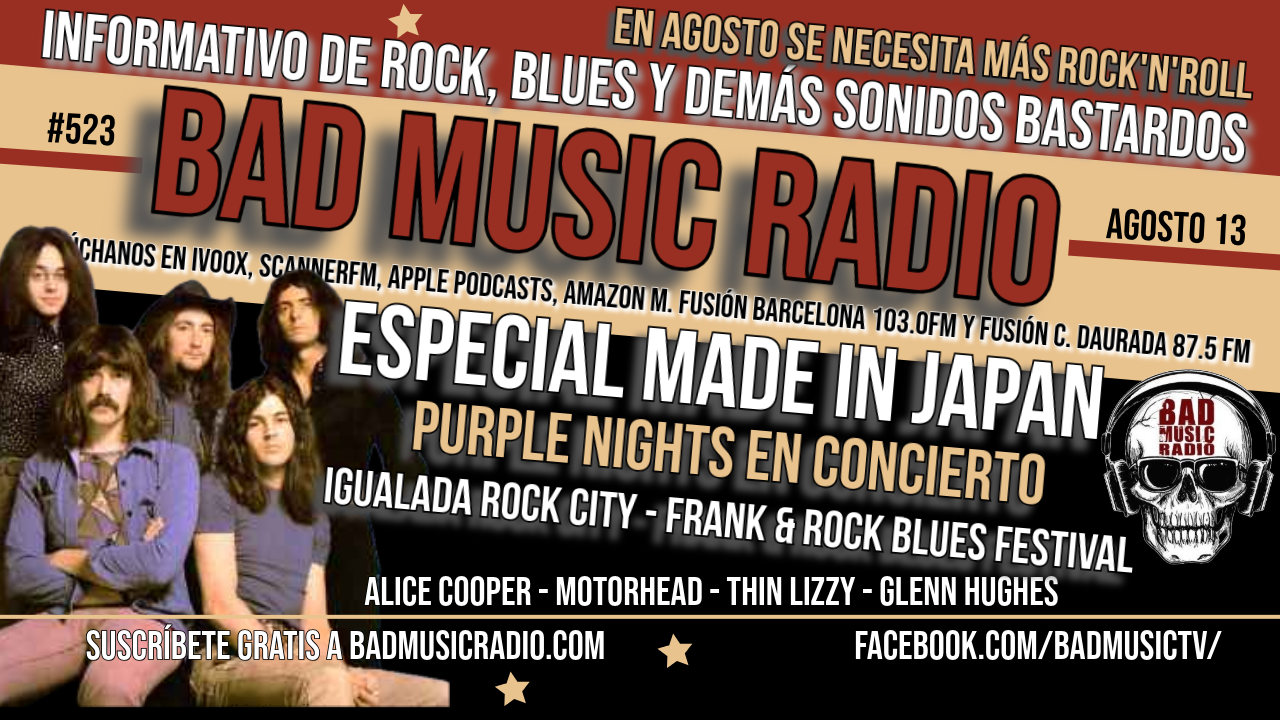 BAD MUSIC RADIO #523. ESPECIAL MADE IN JAPAN – BAD MUSIC RADIO